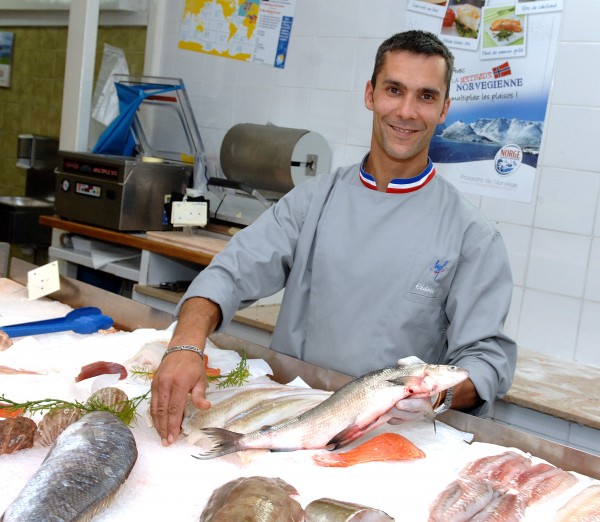 Portrait de Cédric Bejaoui, l’un des 2 MOF poissonniers lyonnais ...