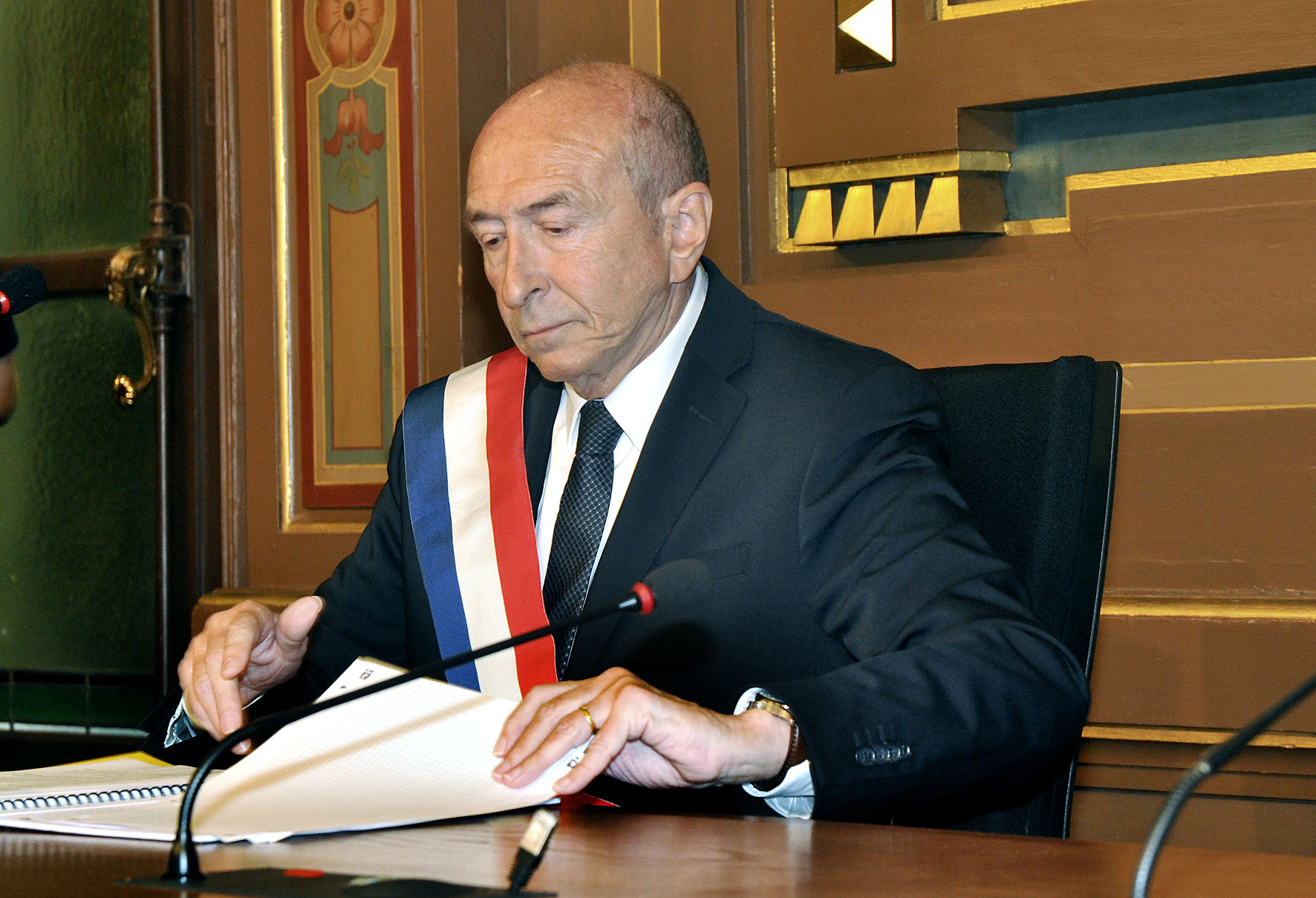 Gérard Collomb réélu à la Mairie de Lyon ! (5 novembre 2018) | LYON SAVEURS