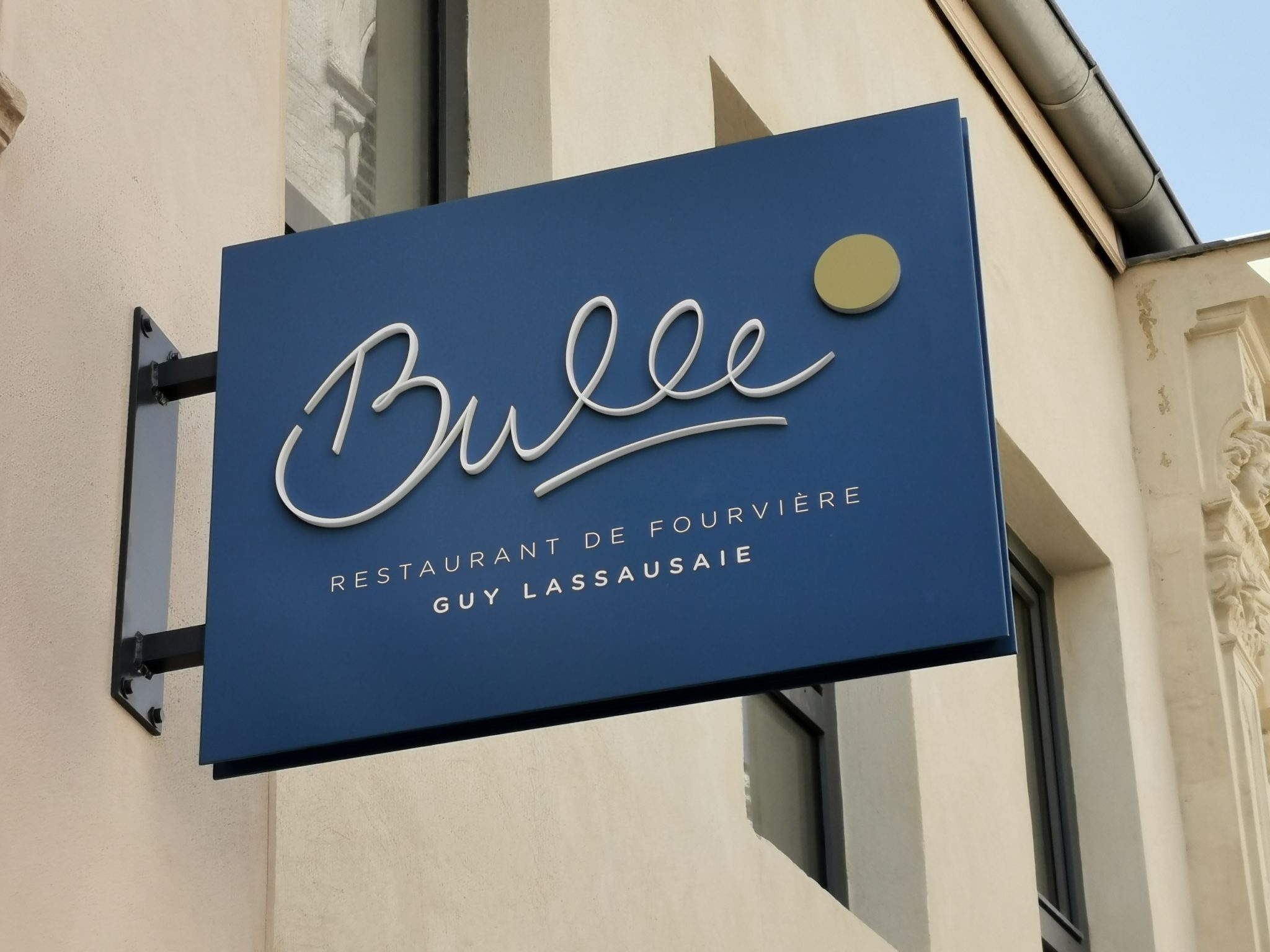 Lyon: Guy Lassausaie ouvre BULLE à Fourvière (20 avril 2022) | LYON SAVEURS